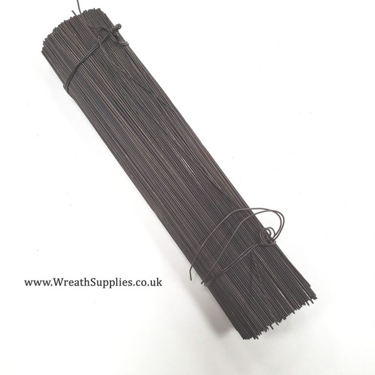 Stub wire PLAIN 19g x 10 inch 2kg - Wreath Supplies